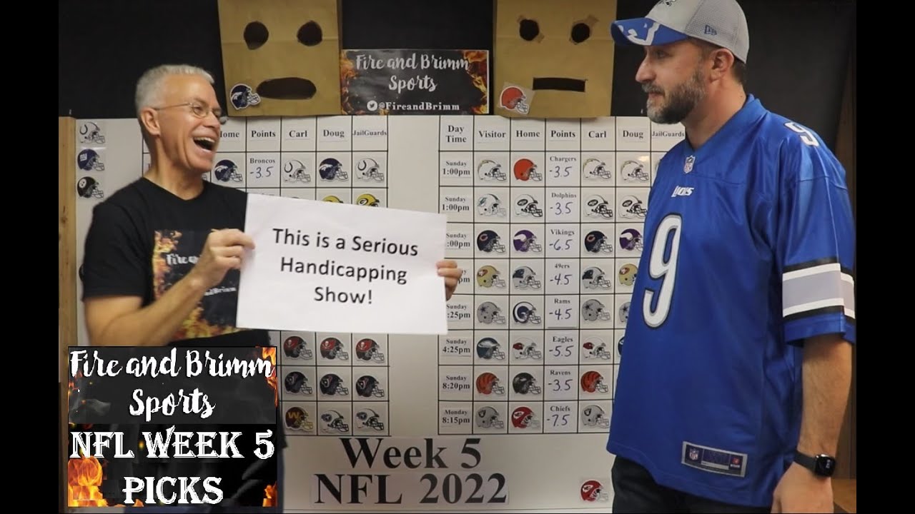 2022 NFL Season – Week 5 Picks and Predictions - YouTube