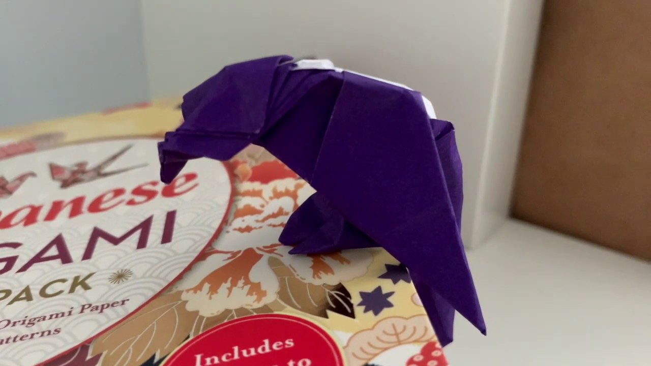 Origami Woodpecker | Level - 4/5 - YouTube