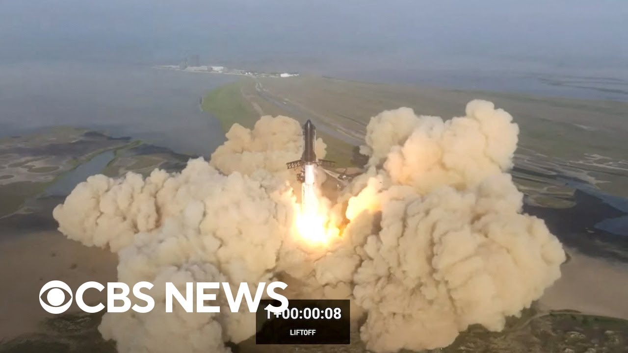 Spacex Launches Starship Worlds Most Powerful Rocket But Flight Ends
