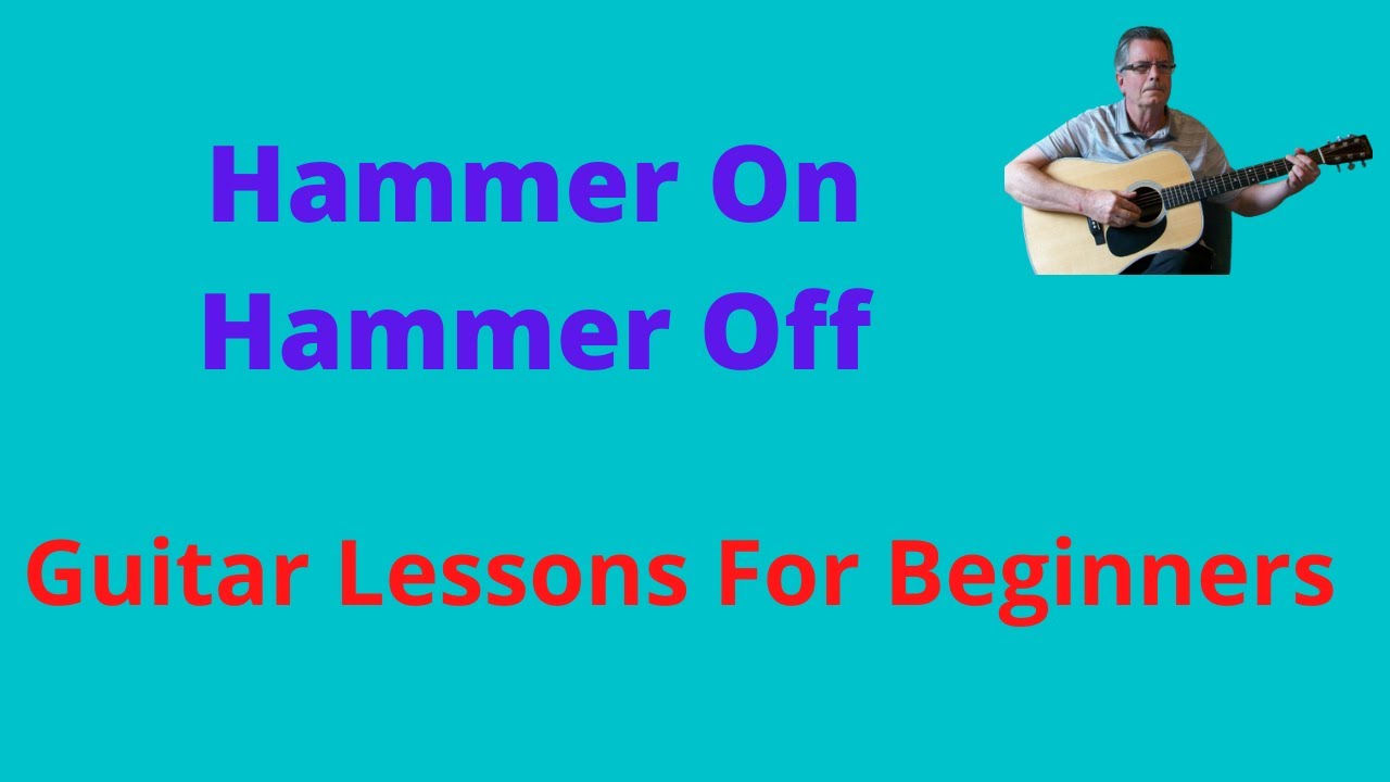 A Great Way To Practice The Hammer On-Hammer Off Technique - YouTube
