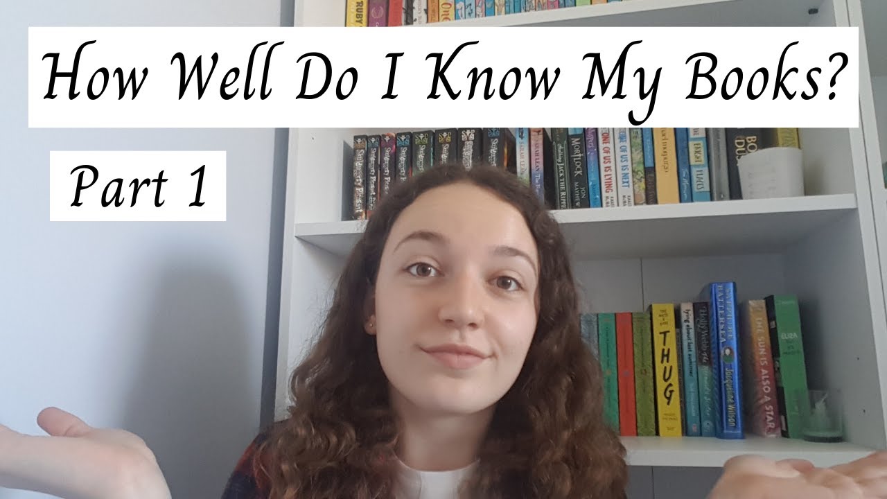 How Well Do I Know My Books Challenge | Part 1 - YouTube
