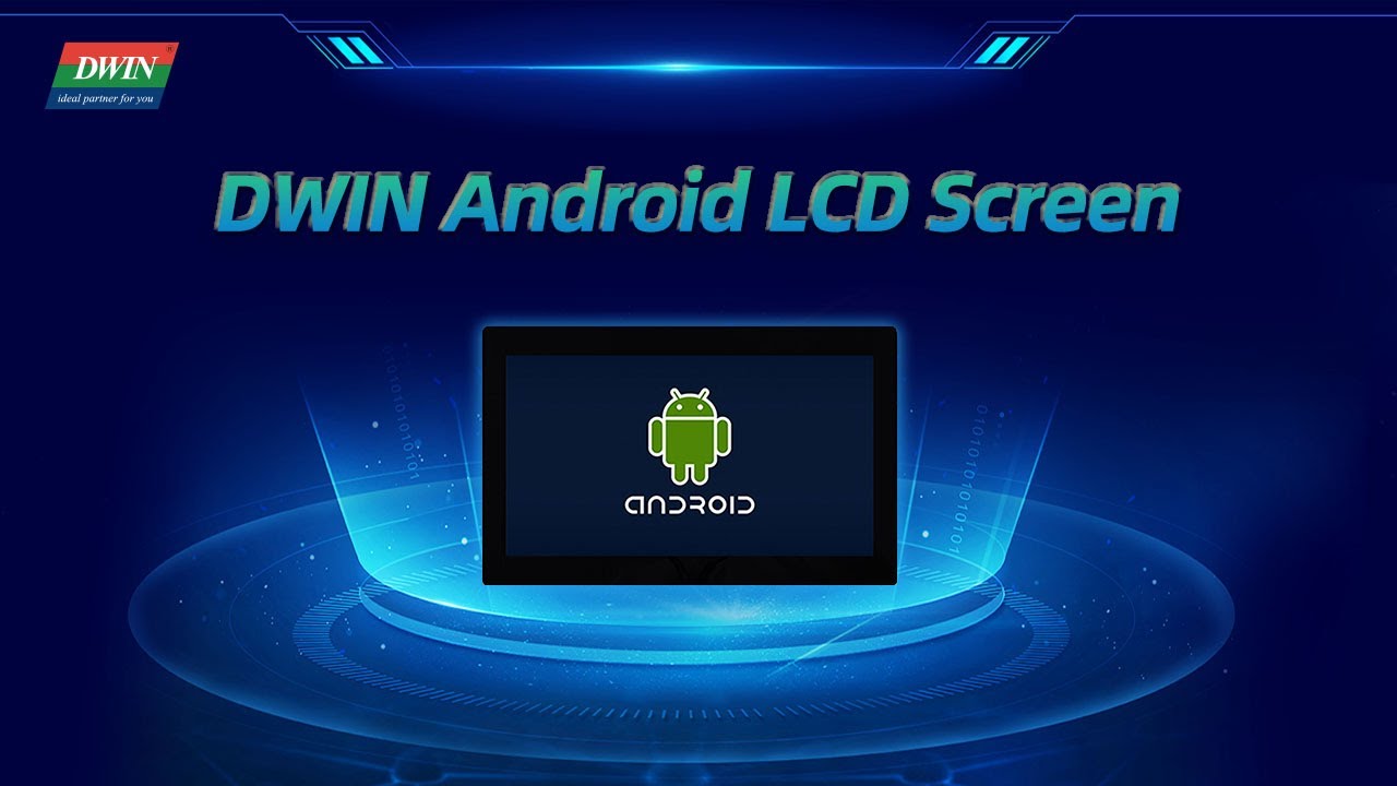 Funtions of DWIN LCD module with Android OS system - YouTube