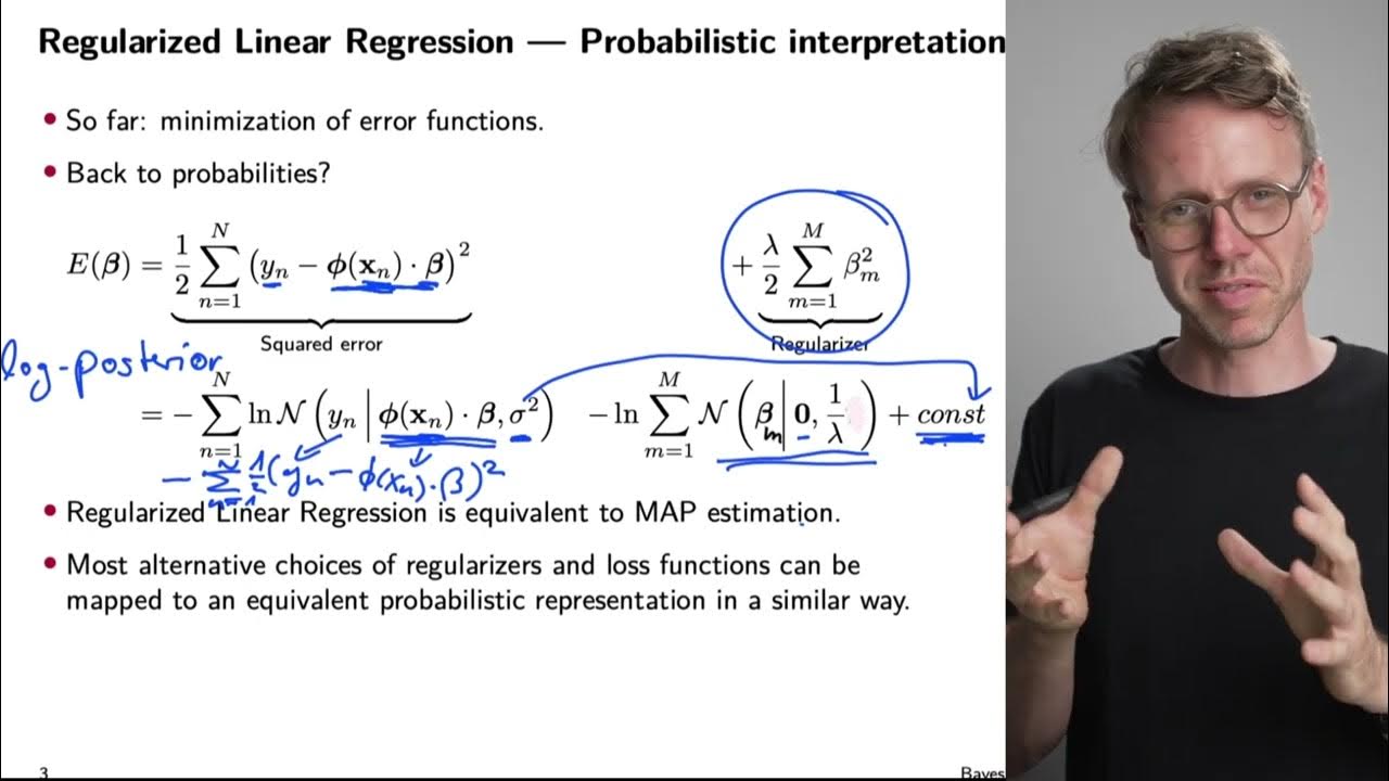 Math4ML Bayesian Linear Regression - YouTube