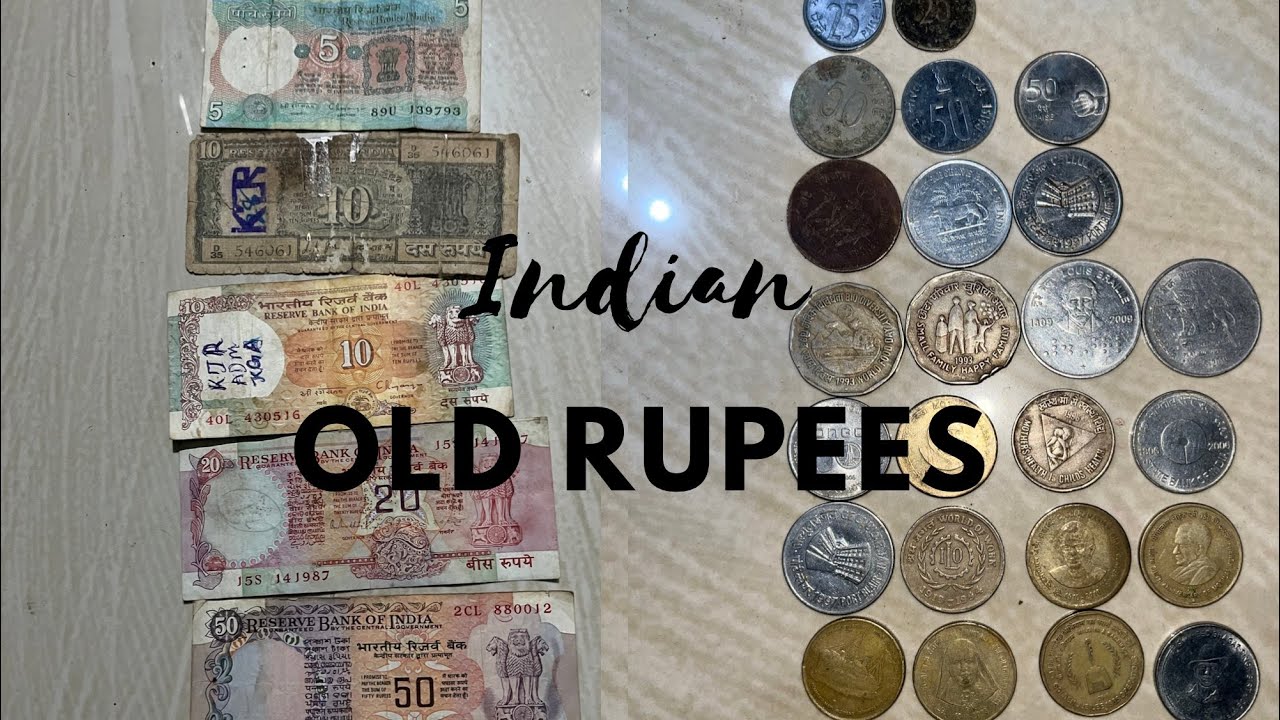 indian old rupees antique collection - YouTube