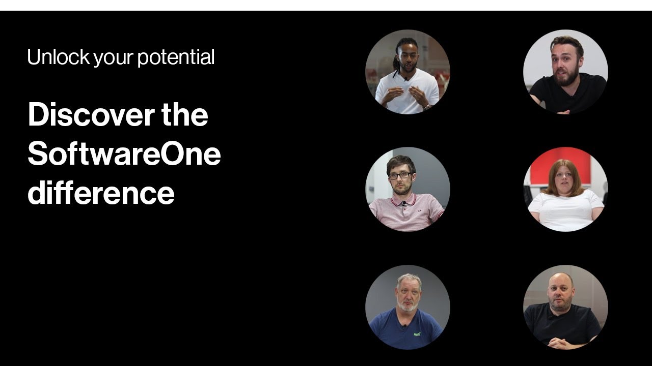 Unlock your potential - discover the SoftwareOne difference - YouTube