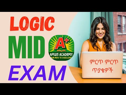 Logic and critical thinking mid exam || Logic Mid exam from last year ...