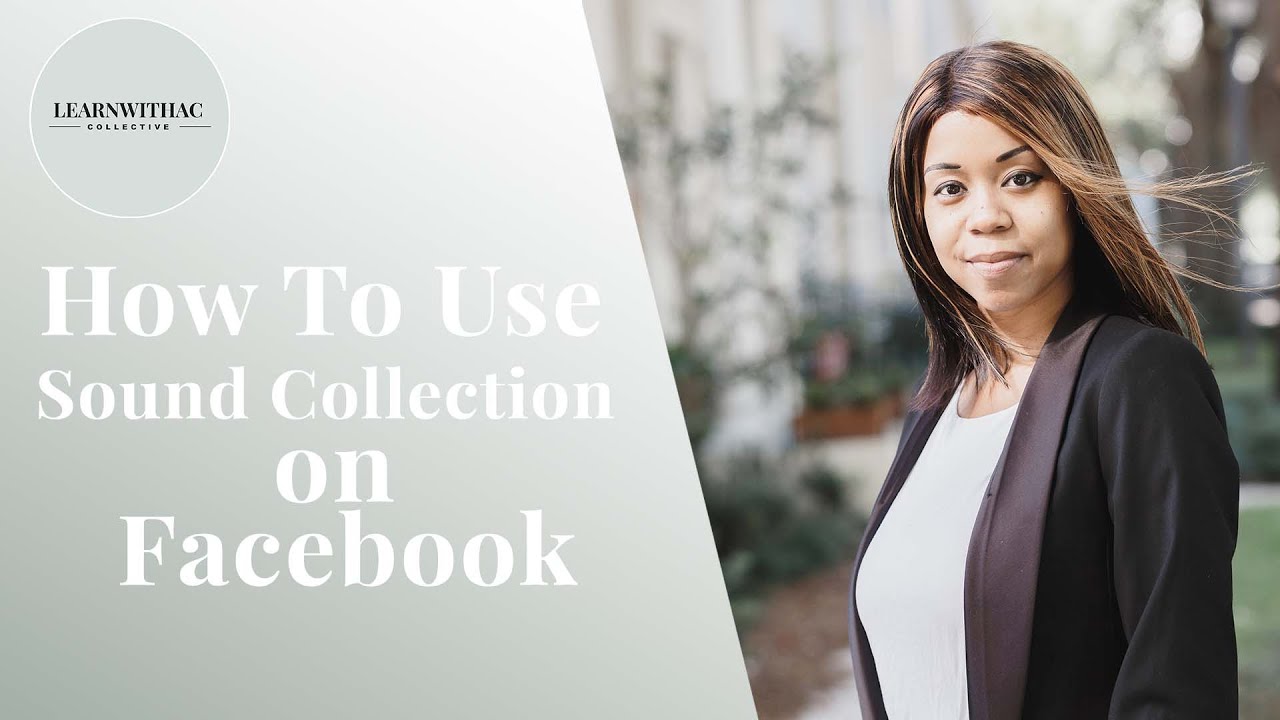 How To Use Sound Collection on Facebook - YouTube