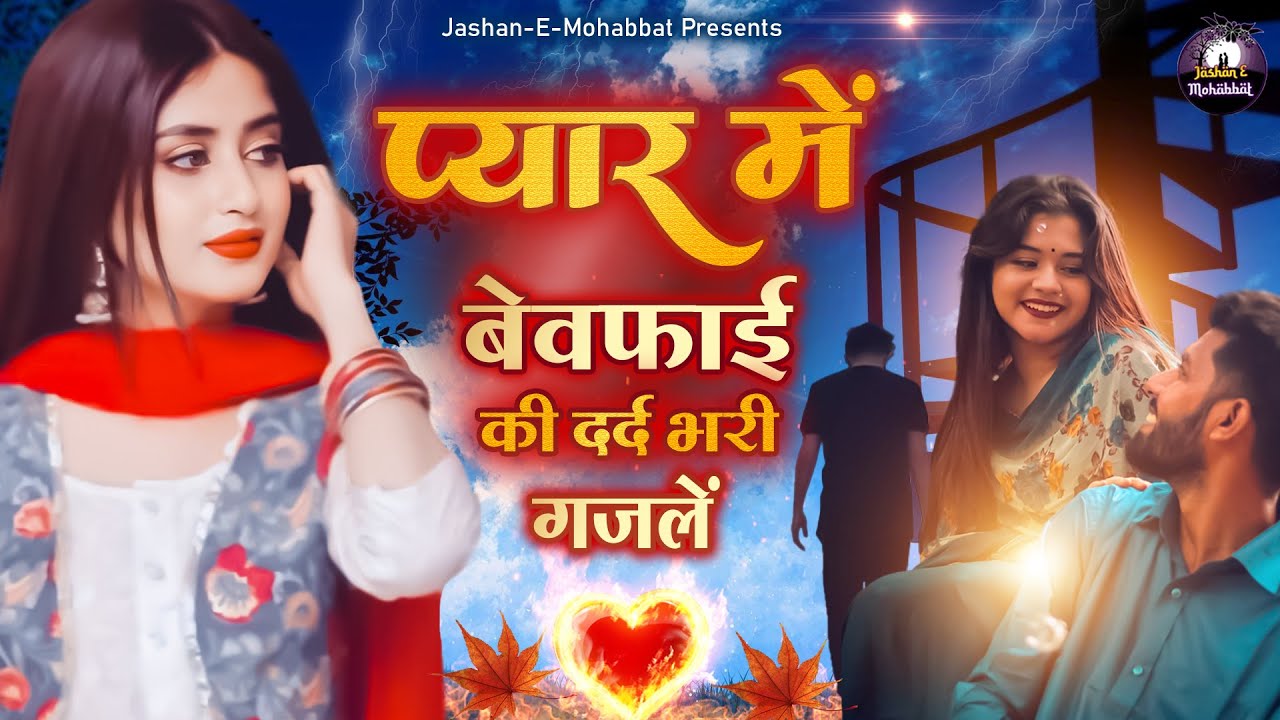Non Stop Ghazal - प्यार में बेवफाई की दर्द भरी ग़ज़लें - Tahir Chishti ...