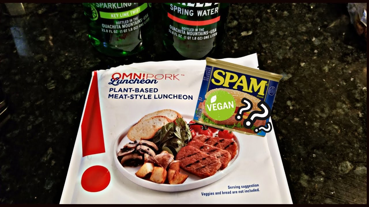 Omnipork Vegan Spam - YouTube