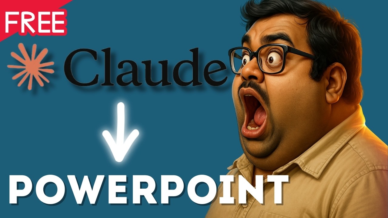 Create PowerPoint Presentations Free with Claude 4 Sonnet AI - YouTube