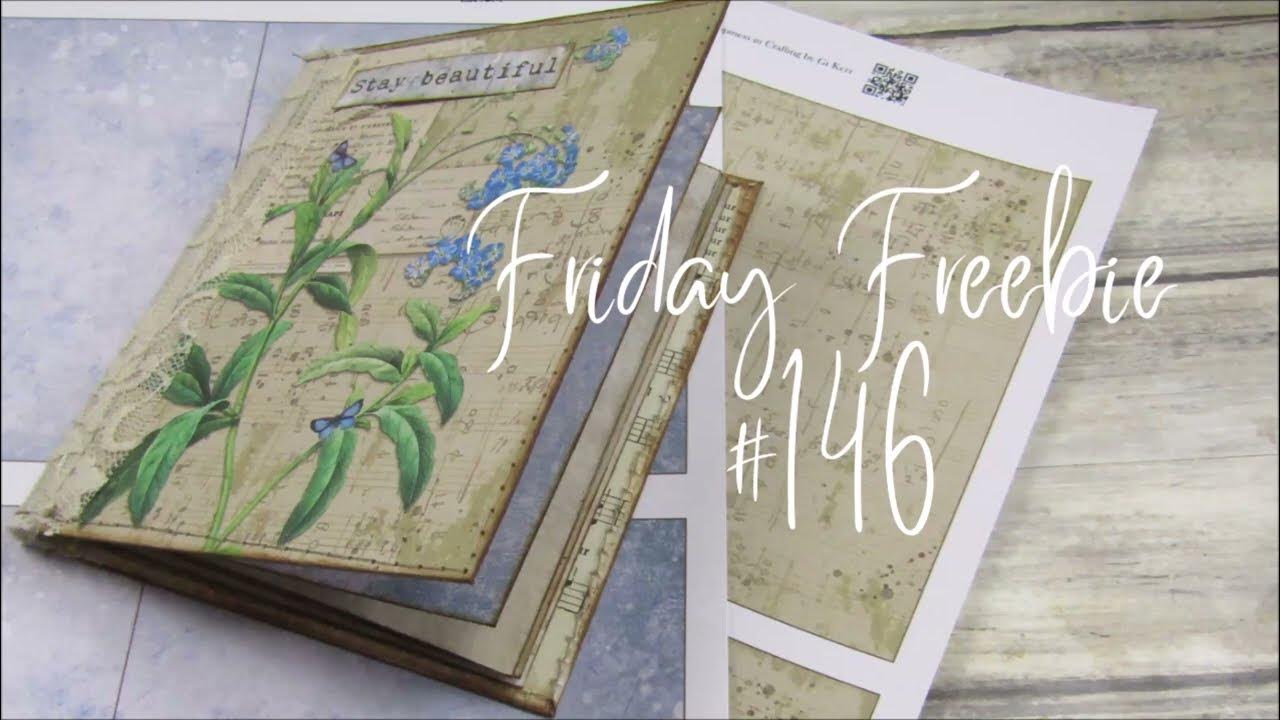 Friday Freebie #146 Adding Journal Pages - YouTube