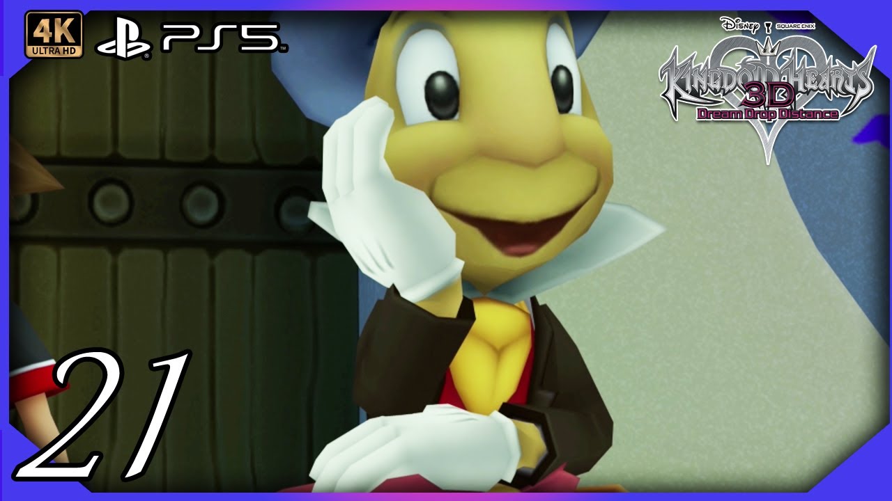 Kingdom Hearts 3D - Sora meets Jiminy Cricket in Prankster's Paradise ...