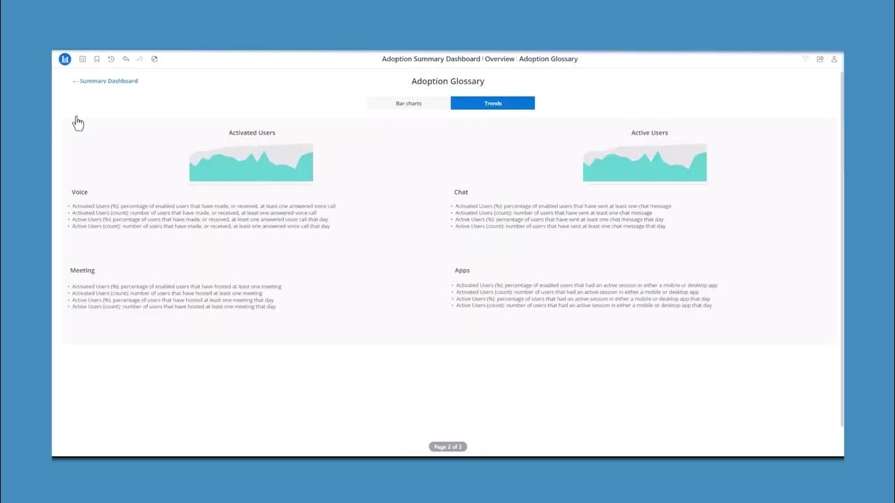 NEC UNIVERGE BLUE CONNECT Service Adoption Dashboard - YouTube