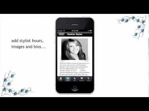Explore Development- Salon & Spa iPhone app - YouTube