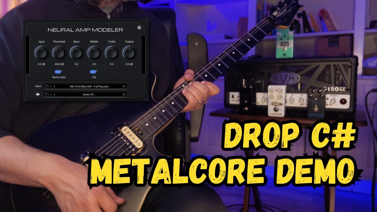 Drop C# Metalcore Demo | EVH 5150 III NAM Full Rig Captures - YouTube