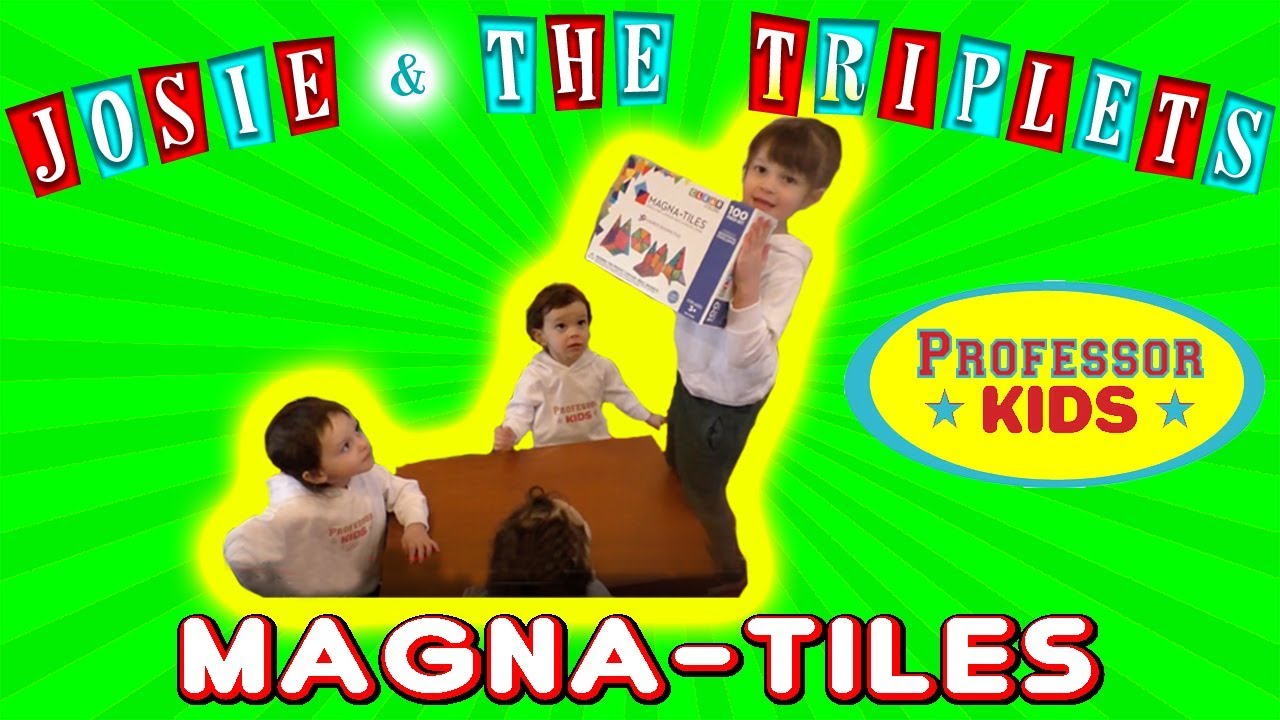 Professor Kids: Josie and the Triplets get a SURPRISE TOY #2!!! - YouTube