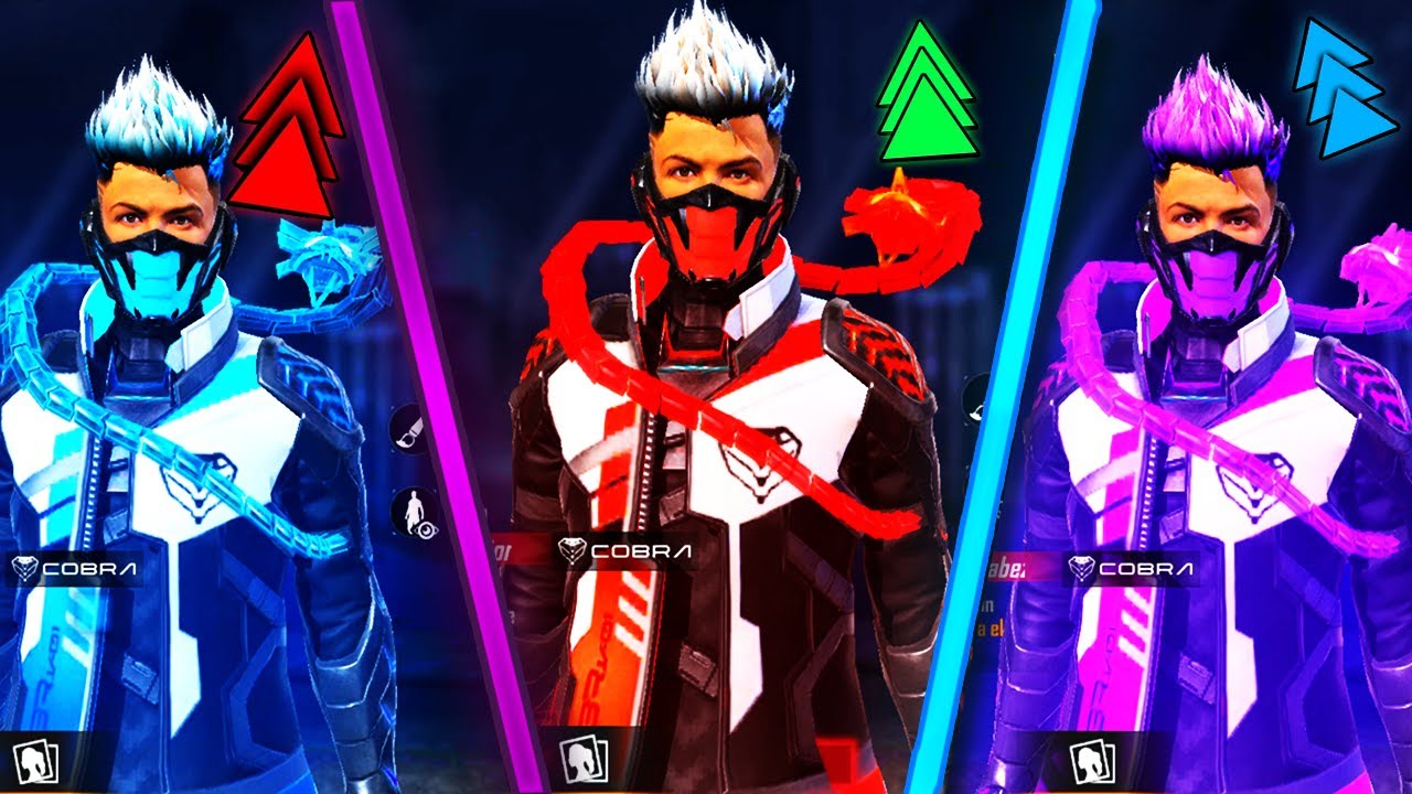 LLEVATE TODAS LAS SKINS COBRA *exclusivas* de FRE FIRE #70k - YouTube