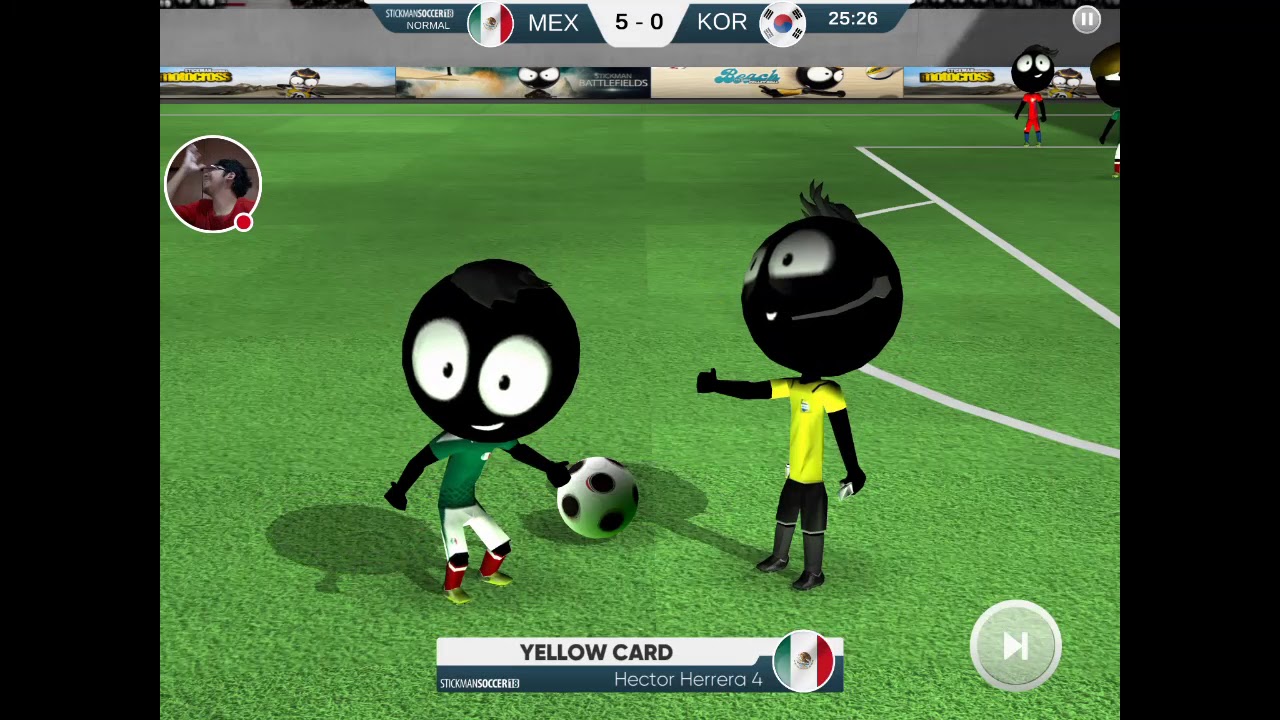 Stickman Soccer 2018 - Que golazos! Mexico VS Corea - AlanESP - YouTube