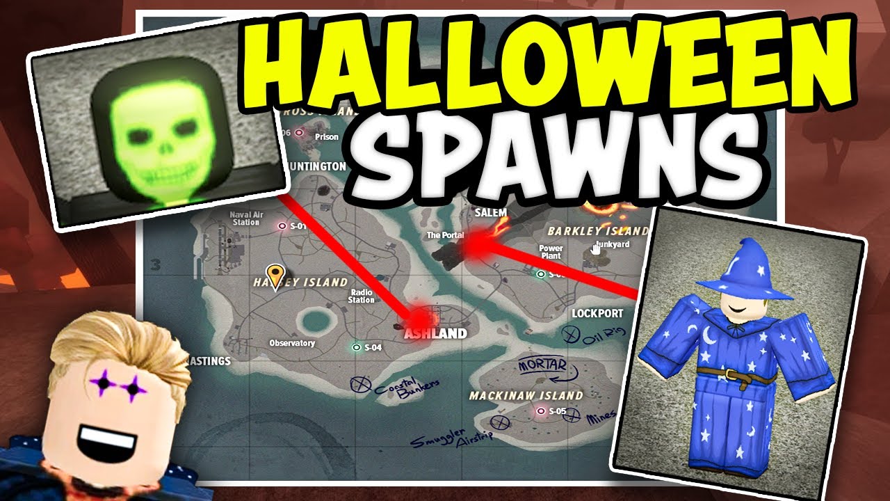 How to Find EVERY NEW EVENT LOCATION in Apocalypse Rising 2 HALLOWEEN ...