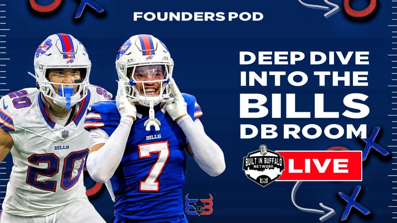 Deep Dive Into The Bills DB Room - The Founders Pod LIVE - YouTube