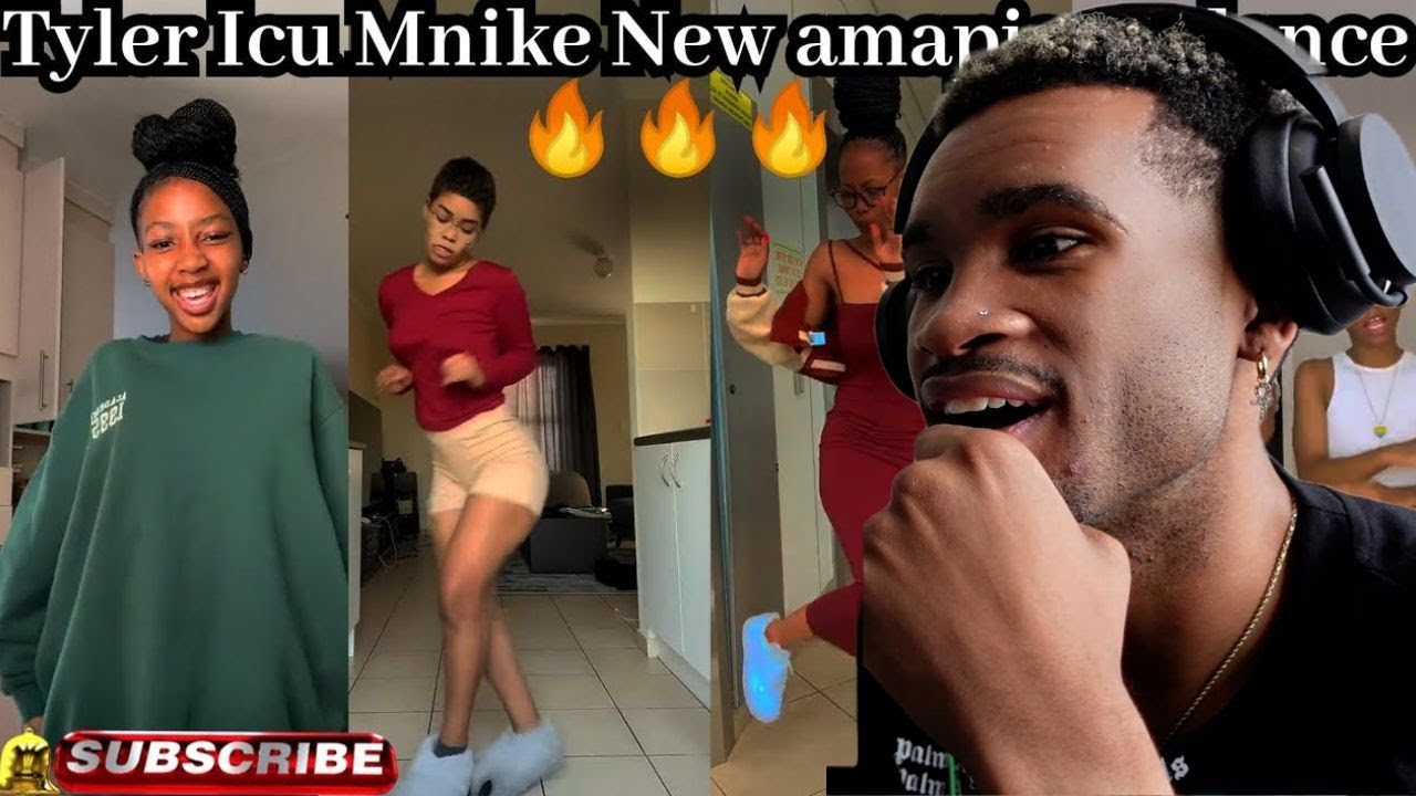 Tyler ICU Mnike feat Tumela_za New amapiano dance challenge REACTION ...