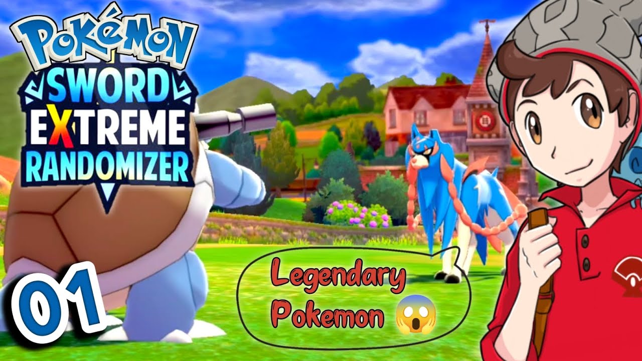 i choose you | Pokemon Sword Extreme Randomizer | Episode 01 in Hindi ...