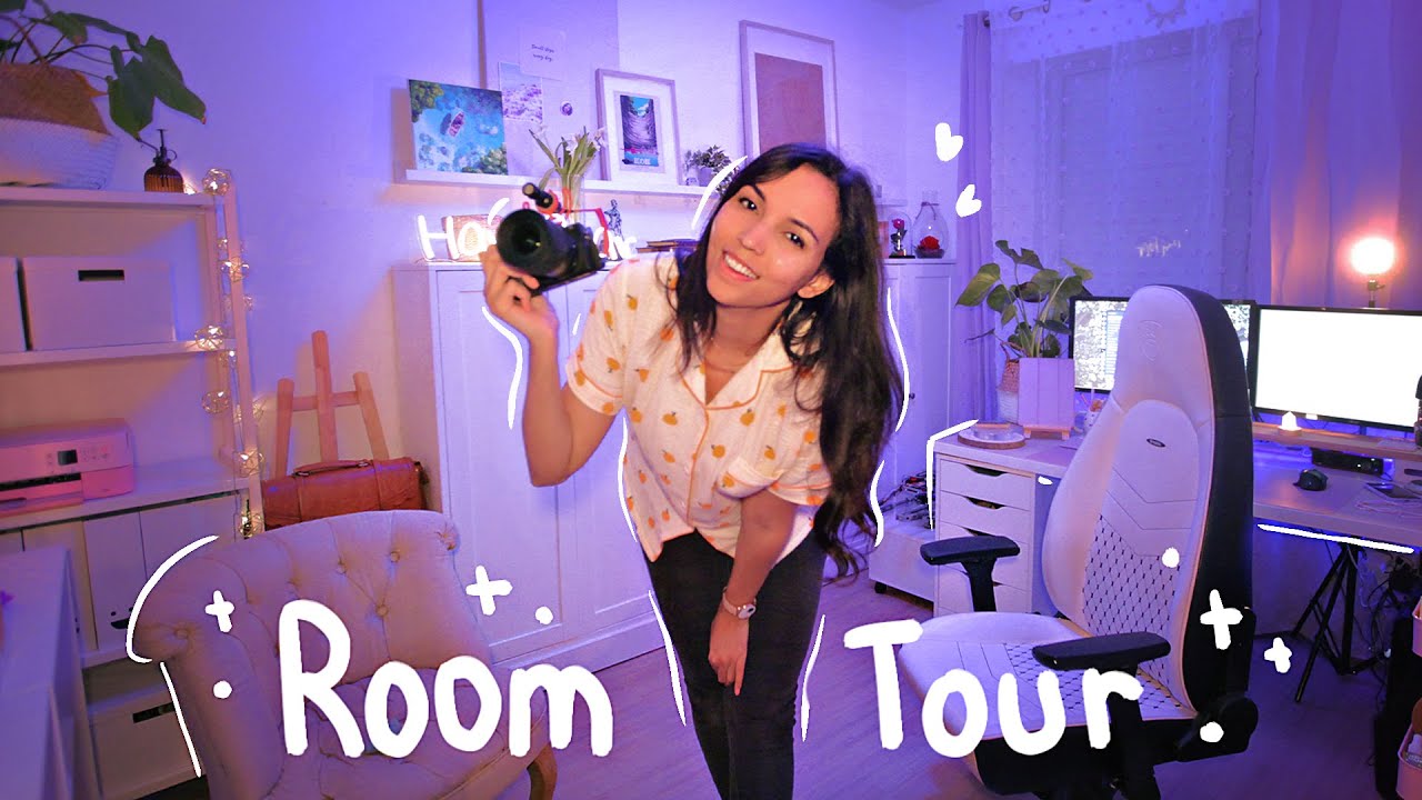 ASMR ROOM TOUR | Aesthetic, creative safe place - YouTube