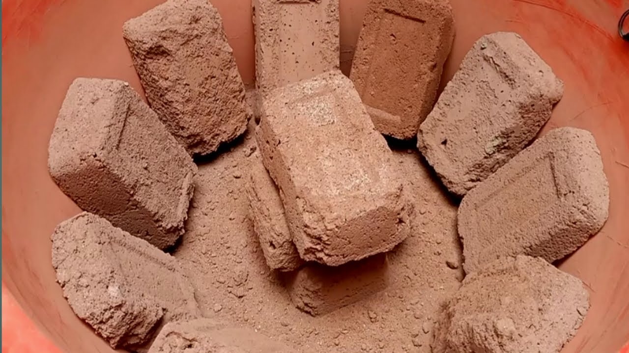 Satisfying Dirt Crumbling With Satisfying Sounds😍| ASMR | Oddly ...
