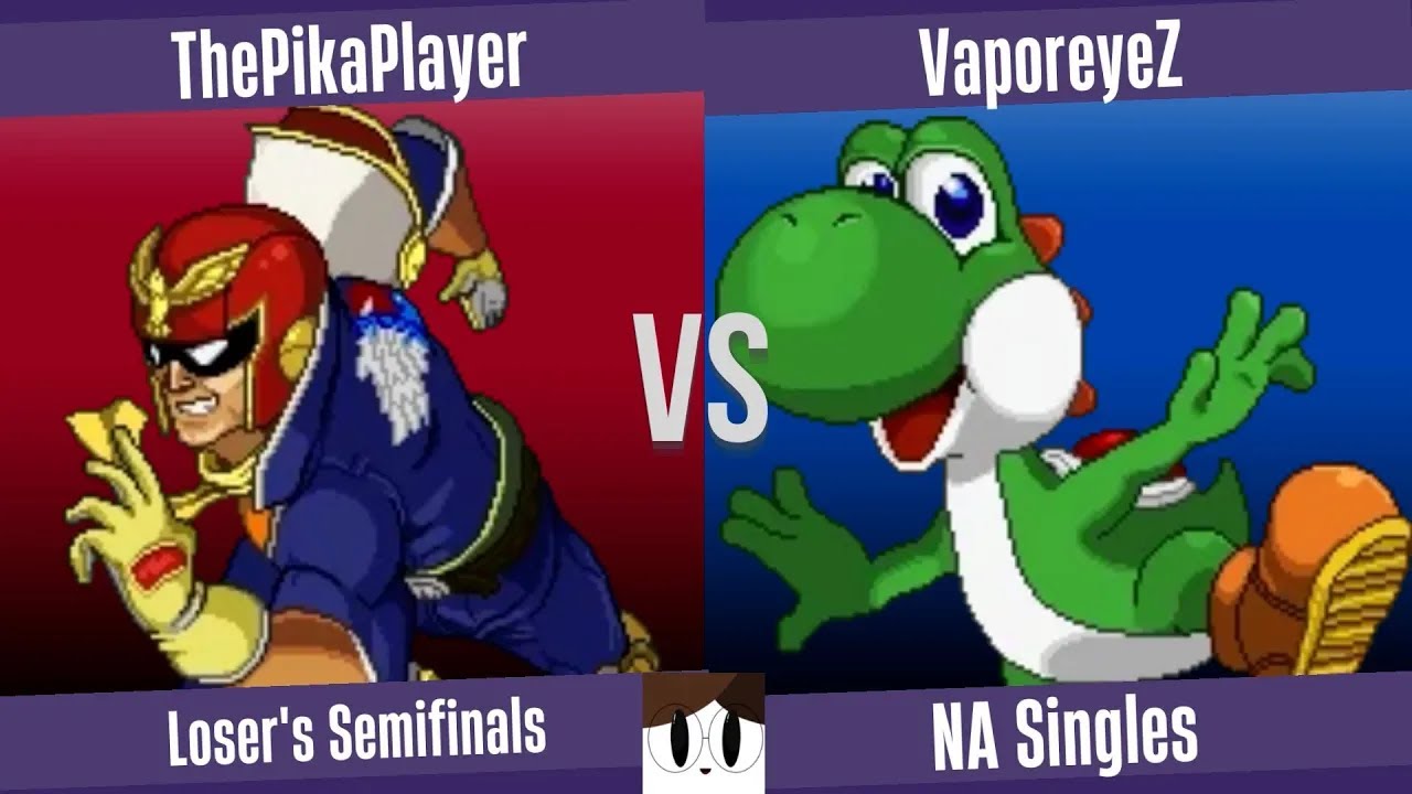 ThePikaPlayer (Falcon) vs. VaporeyeZ (Yoshi) - SSF2 Loser's Semis ...