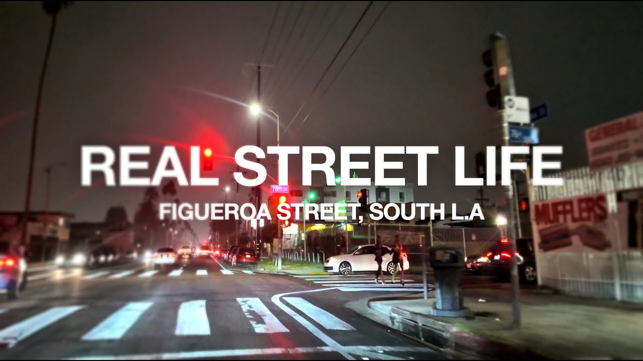 Real Street Life 4K HDR Roadtrip Video | South Los Angeles!! - YouTube