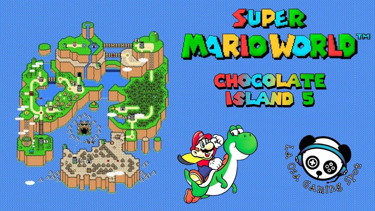 Super Mario World | SNES | Chocolate Island 5 | Video 51 - YouTube
