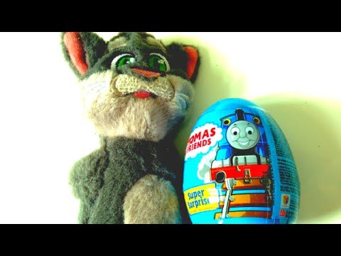 Talking Tom with Thomas and Friends surprise egg - YouTube