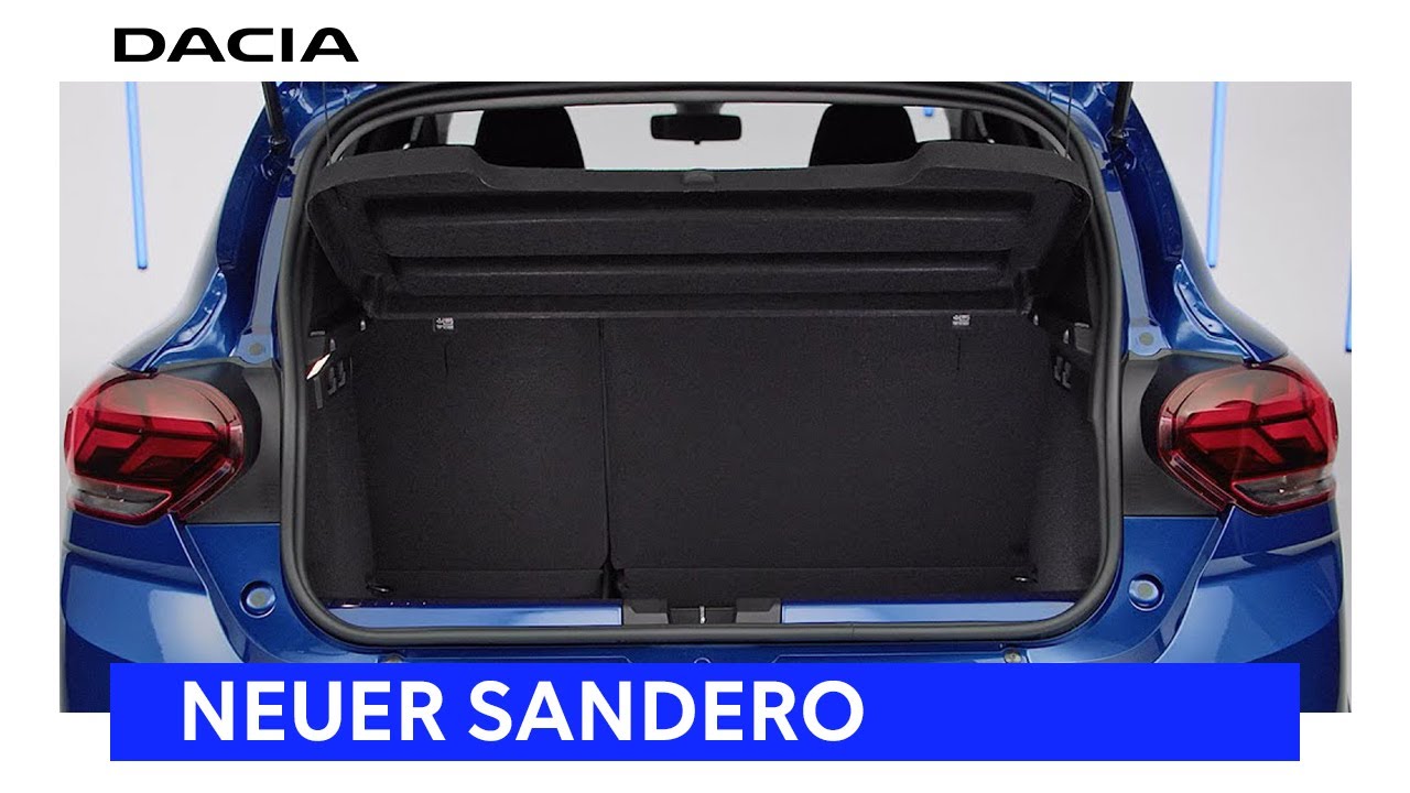 Stilvolle Dacia Sandero Kofferraum Fotos