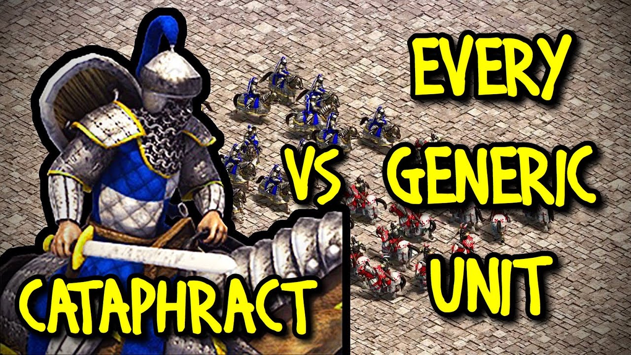 ELITE CATAPHRACT vs EVERY GENERIC UNIT | AoE II: Definitive Edition ...