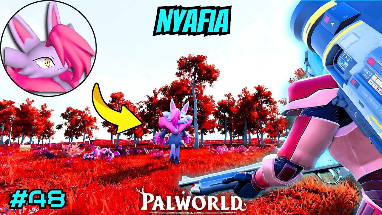 Let's capture Nyafia Boss #48 |FEYBREAK UPDATE| |NJ GAMING| #palworld # ...