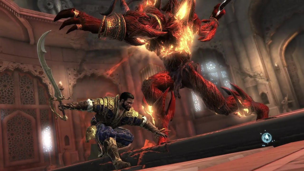 Prince of Persia The Forgotten Sands fight with RATASH - YouTube