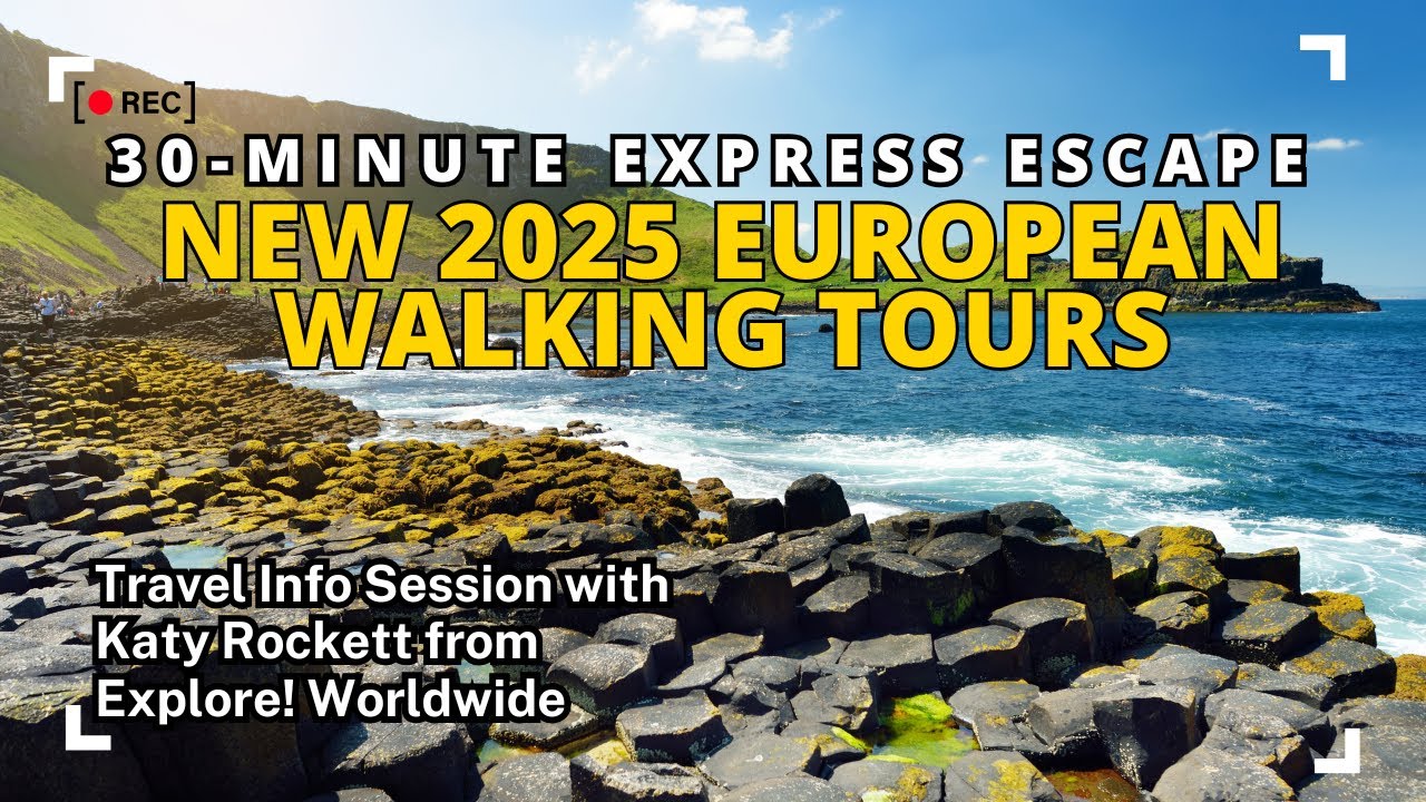 New European Walking Tours for 2025 - Travel Presentation with Katy ...