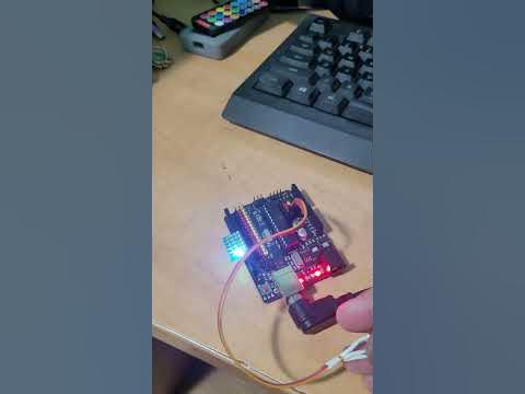 LED volume controlled by a Chat GPT created Arduino program - YouTube