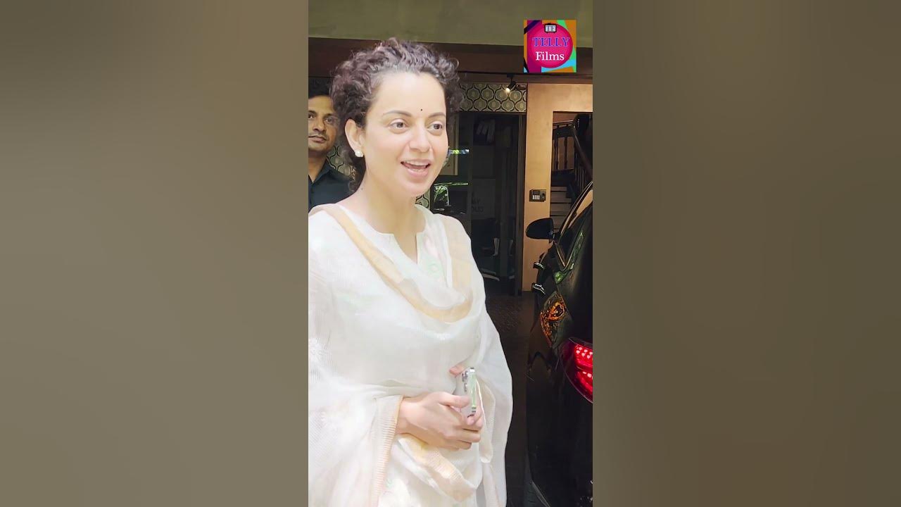 Kangana Ranaut React Of Her Film Tejas Teaser #tellyfilms - YouTube