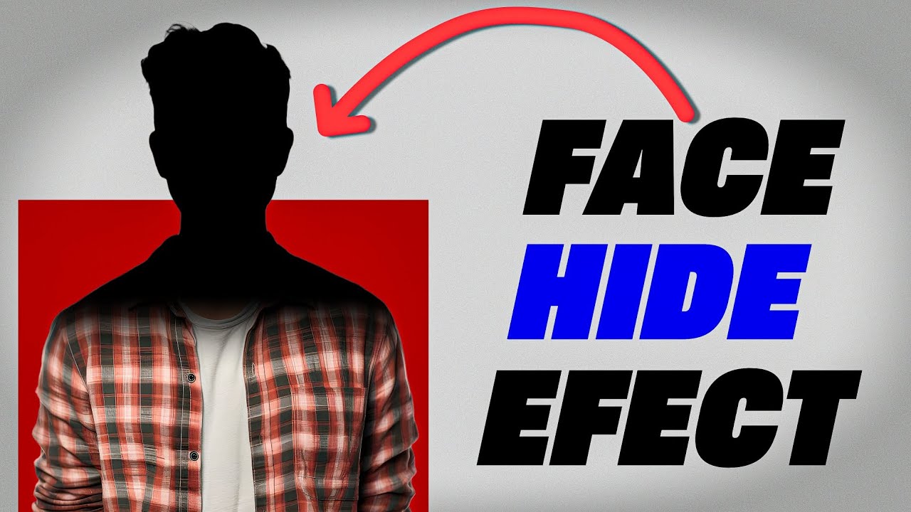 Black FACE HIDE Efect Like Nitish Rajput ( Documentary Style ) - YouTube