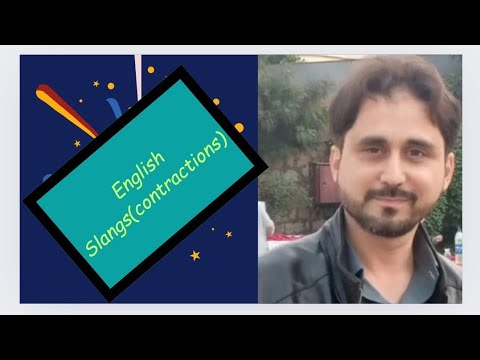 Slang short forms of words and their use in spoken English,#slangs ,# ...