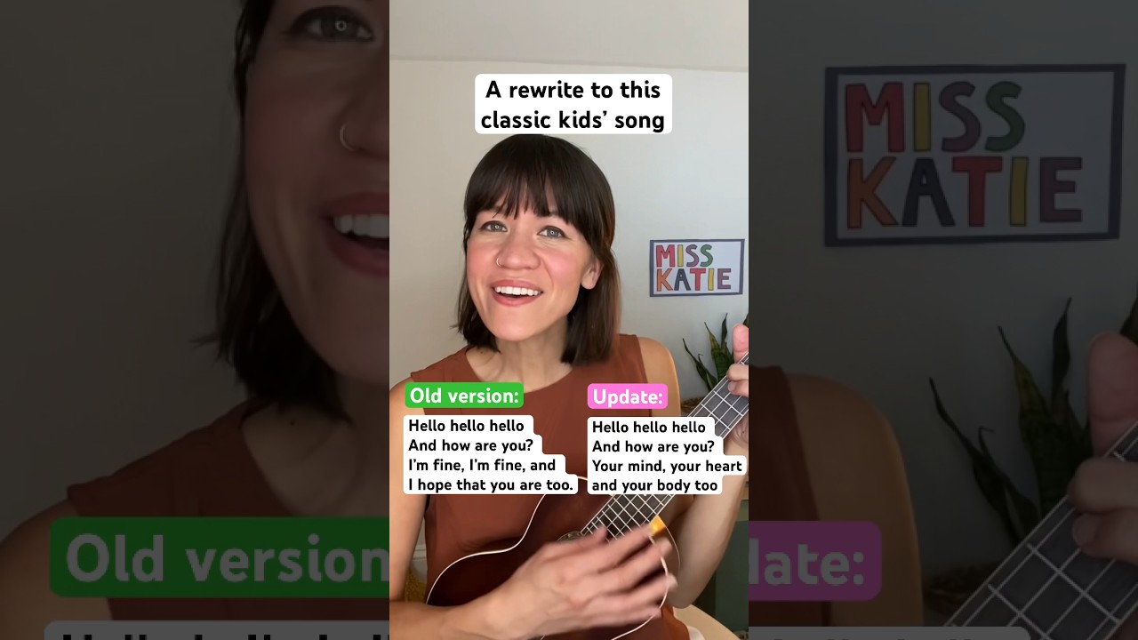 Rewriting Classic Kids’ Song | “Hello and How Are You” - YouTube