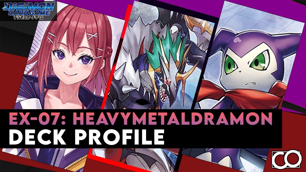 EX-07: HeavyMetalDramon Deck Profile (Digimon Card Game) - YouTube