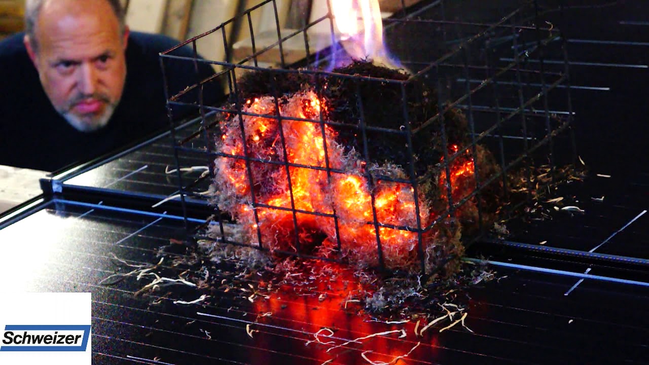 Fire Resistance test Solrif - BIPV System - YouTube