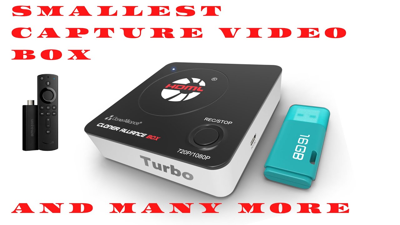 Cloner Box Turbo Small Capture video box, for Firestick, live Tv ...