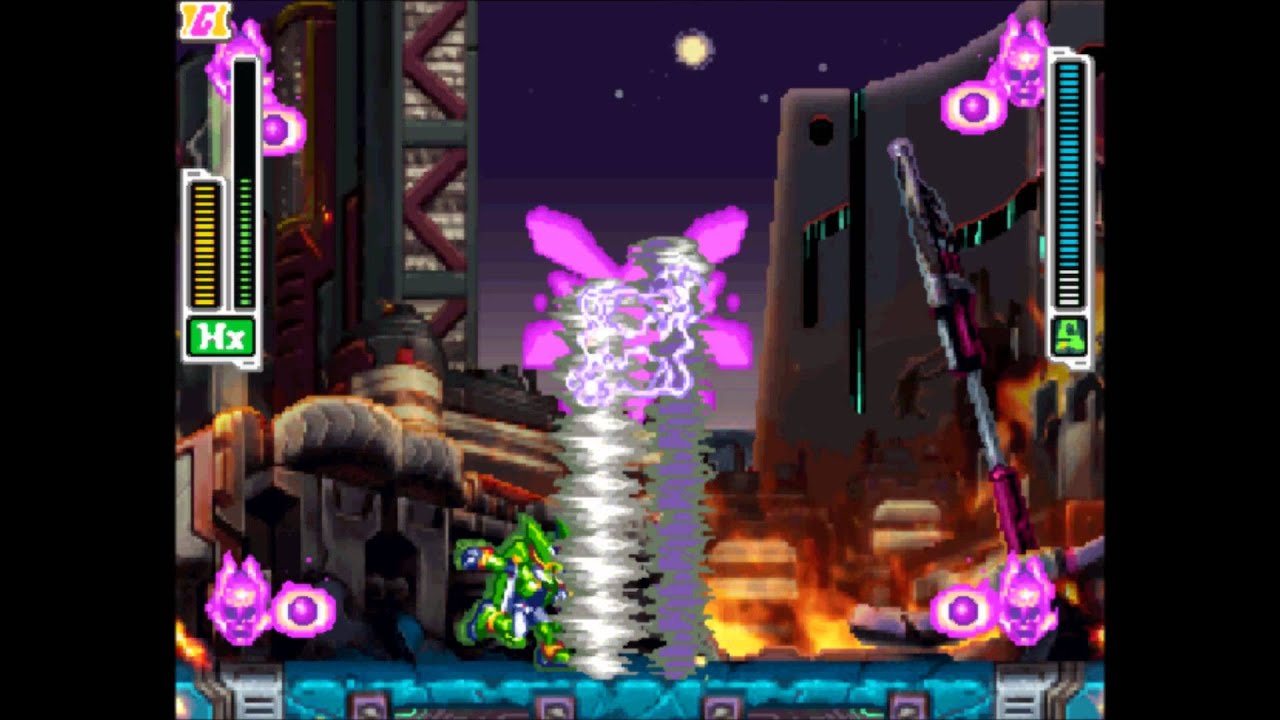 Megaman ZX - Model Hx Vs Prometheus & Pandora - No damage- - YouTube