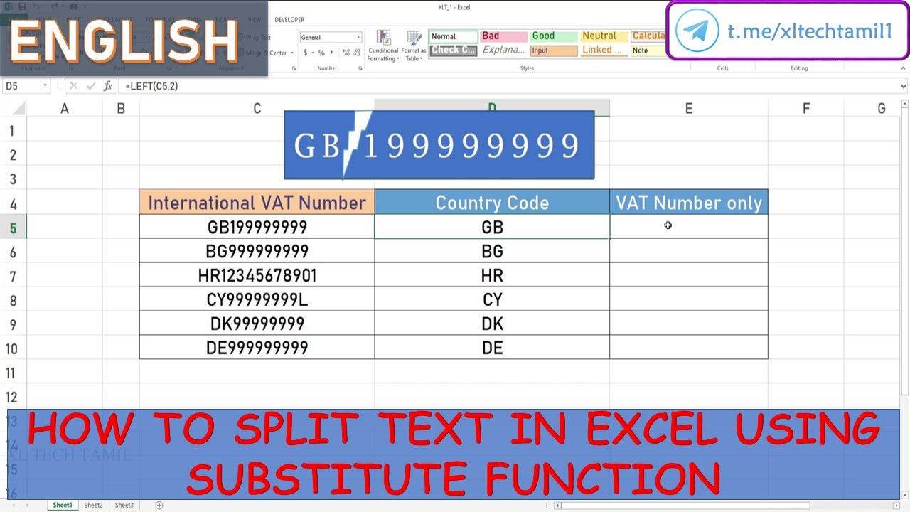 HOW TO SPLIT TEXT IN EXCEL USING FORMULA FIND AND REPLACE USING EXCEL how-to-split-text-in-excel-using-formula-find-and-replace-using-excel