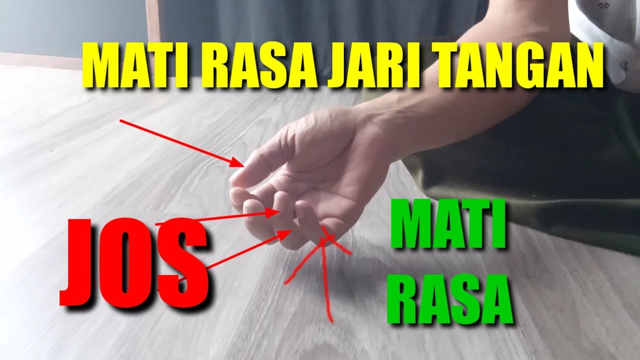 TUTORIAL MATI RASA || JARI TANGAN (tutorial numbness of the hand - YouTube