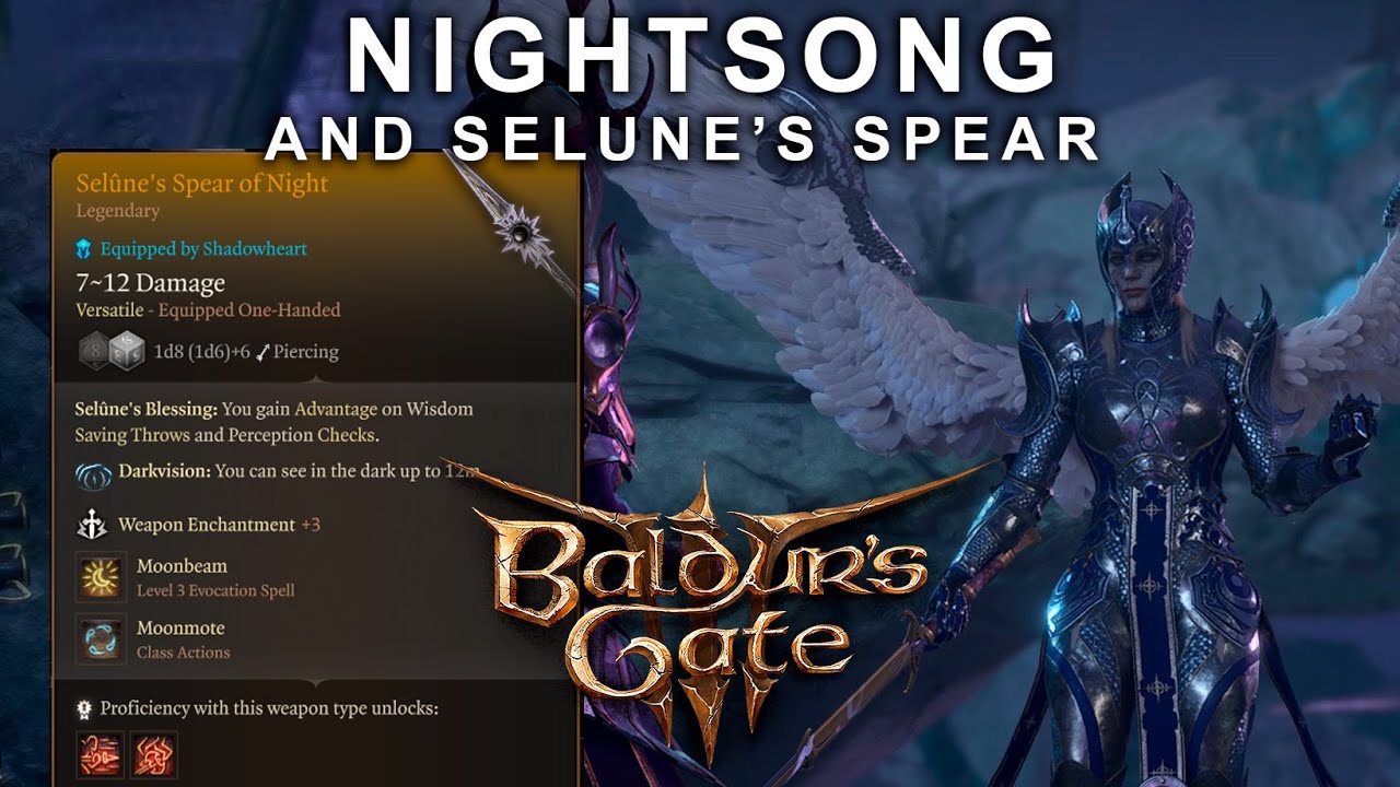 Secrets of Baldur's gate 3. Nightsong, Shadowheart quest, Selune's ...