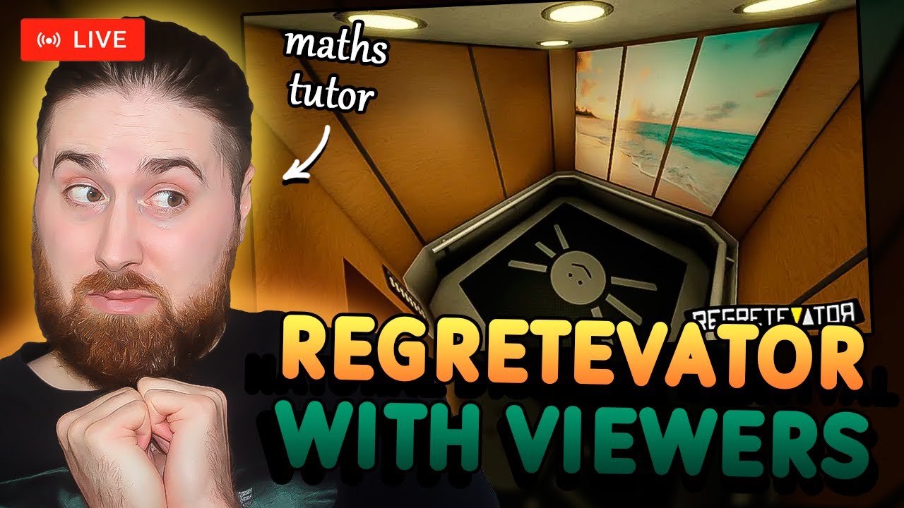 LIVE 🔴 REGRETEVATOR [UPDATE] WITH VIEWERS | Maths Tutor Plays Roblox ...